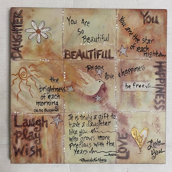 Art | You Are So Beautiful Inspirational Sign Picture | Poshmark